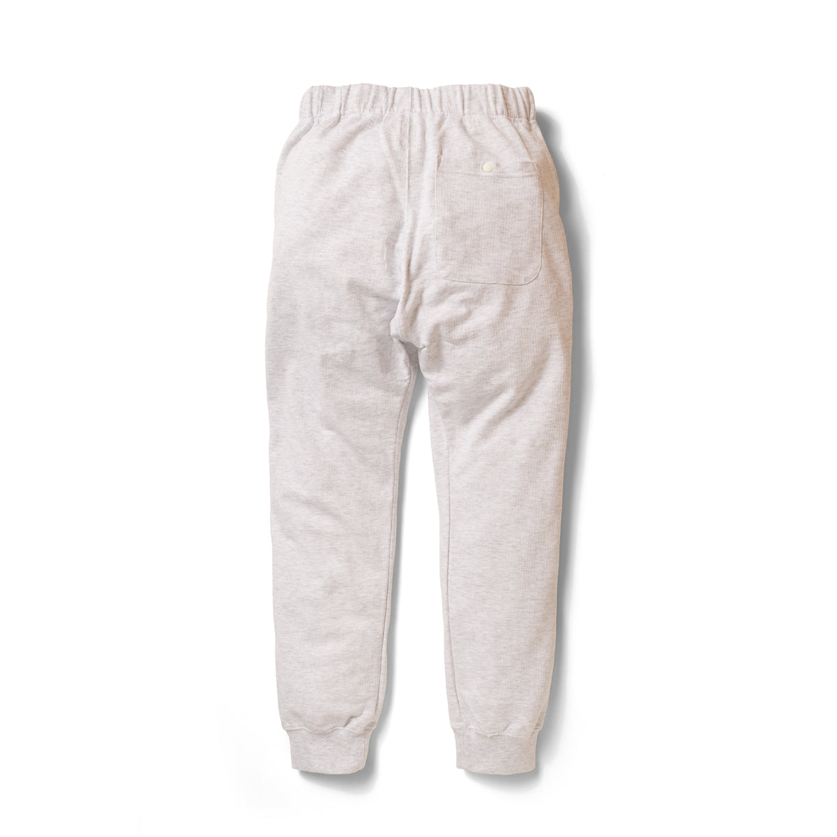 BRAVO YARN SUDARE PATTERN FRENCH TERRY REGULER FIT LONG RIB PANTS - U2 ...