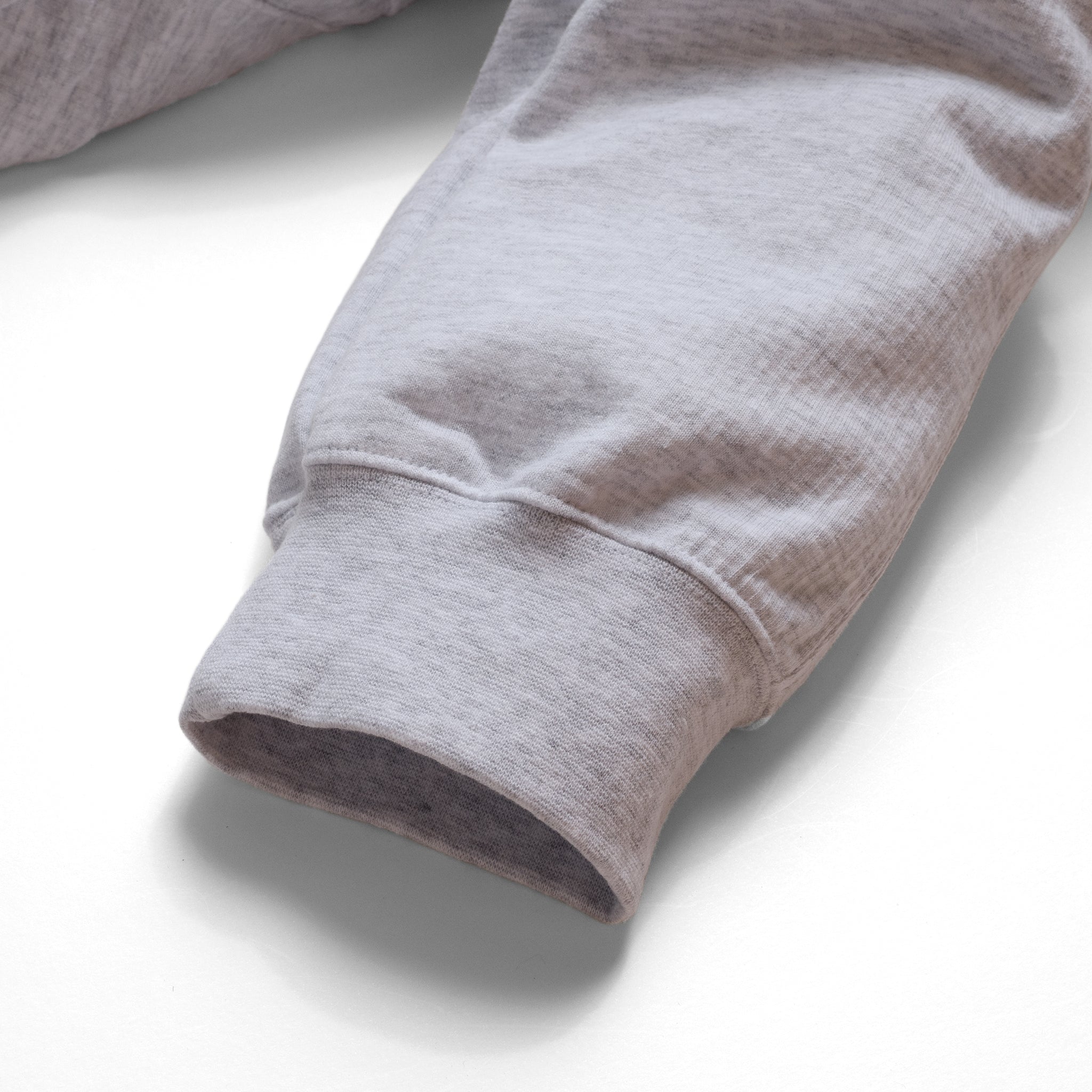 BRAVO YARN SUDARE PATTERN FRENCH TERRY REGULER FIT LONG RIB PANTS - U2 ...