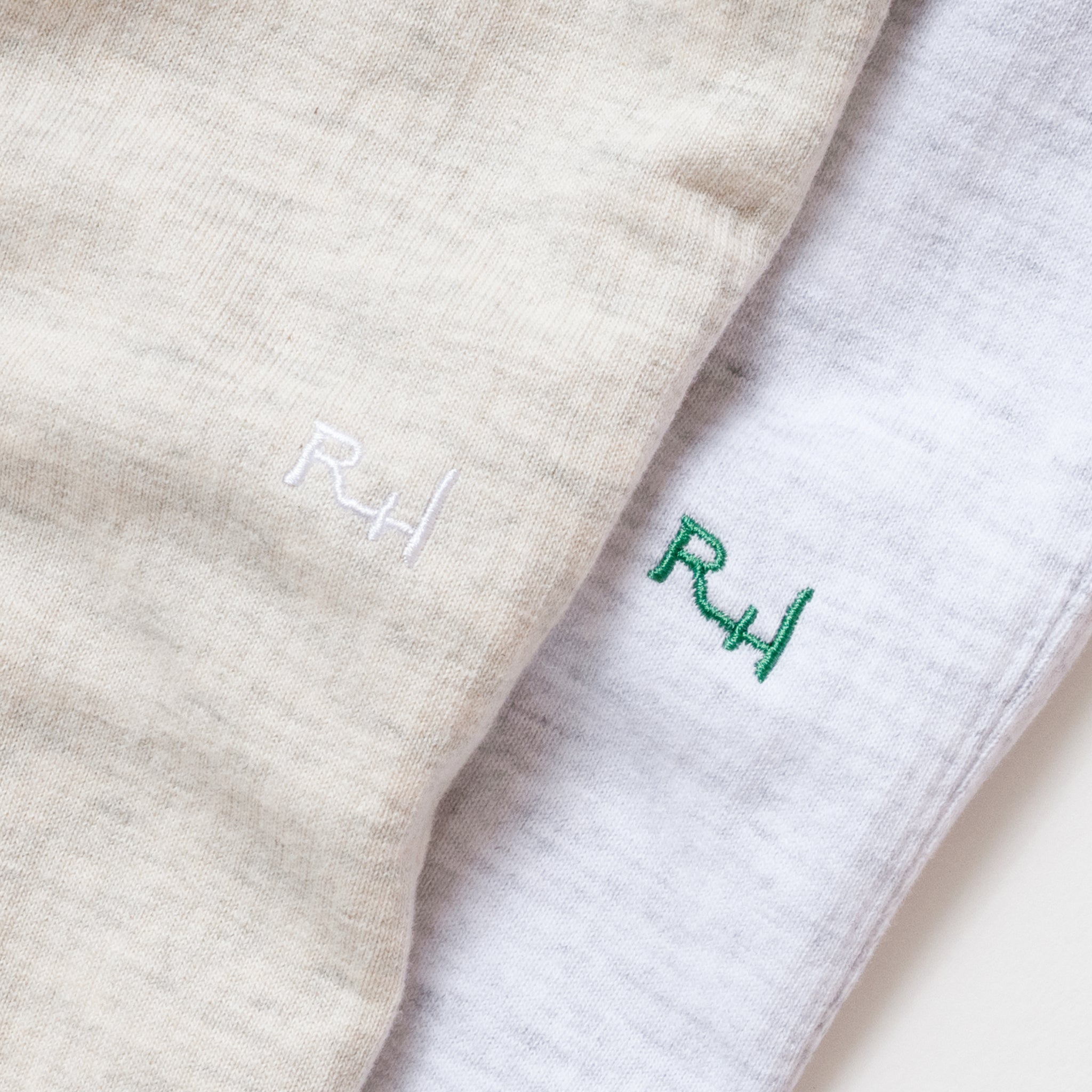 BRAVO YARN SUDARE PATTERN FRENCH TERRY REGULER FIT LONG RIB PANTS - U2 ...